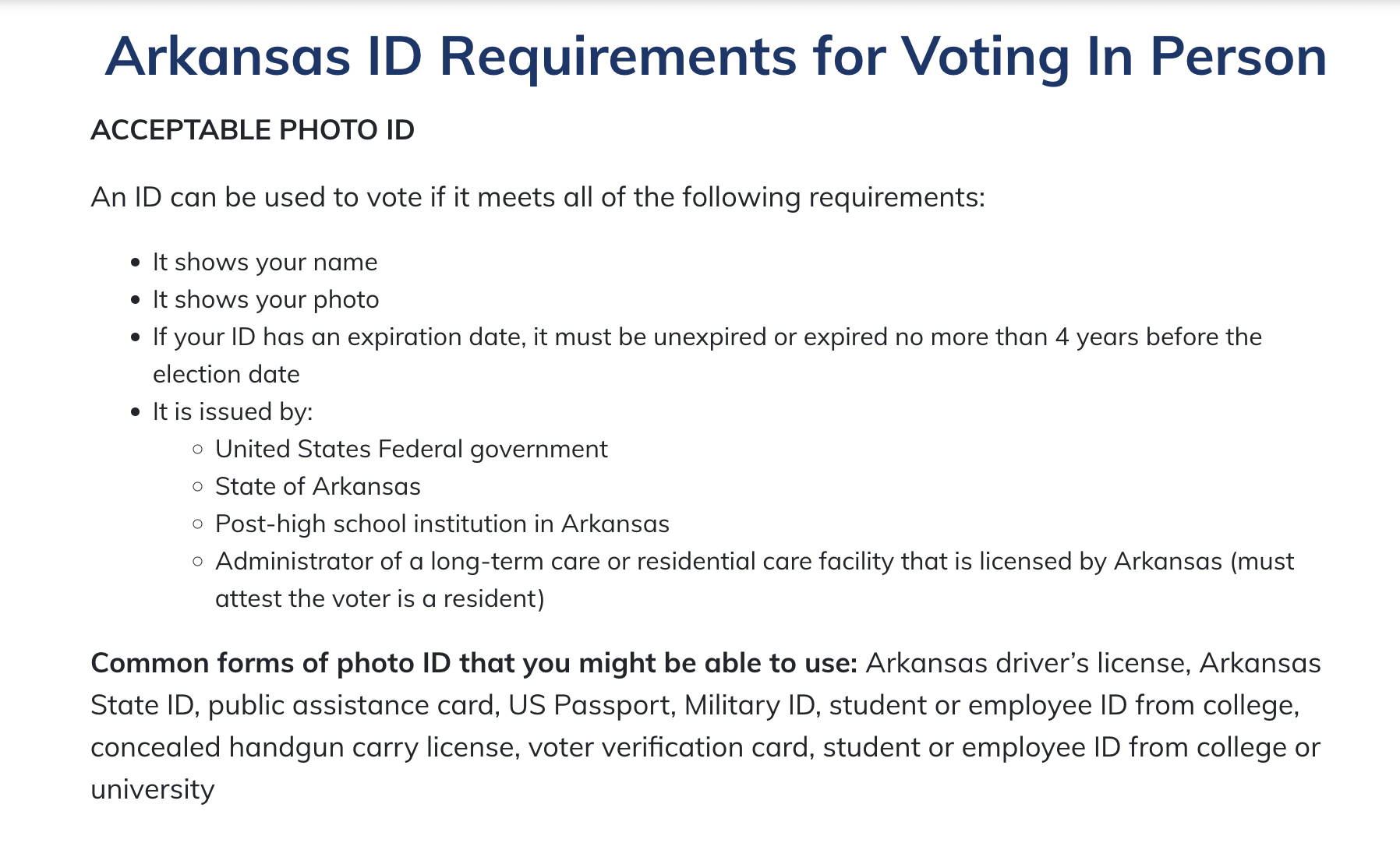 Arkansas Voter Guide - For AR People Action